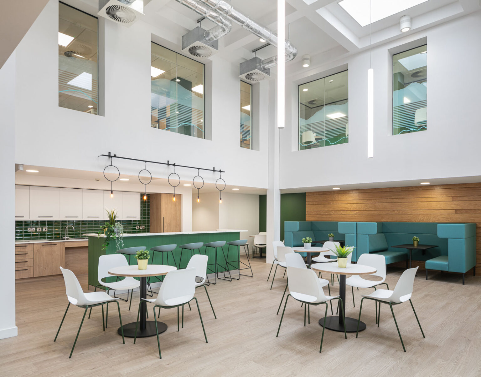 01 SLDC Ground Floor Atrium Area 1 - BlueSky Design Interiors